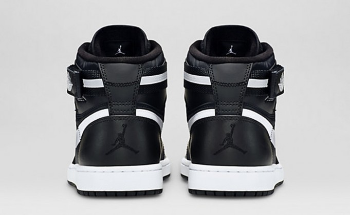 Air Jordan 1 Retro High Strap Black White