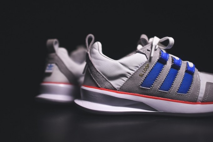 adidas Originals SL Loop Runner "White/Bluebird-Red" | SBD