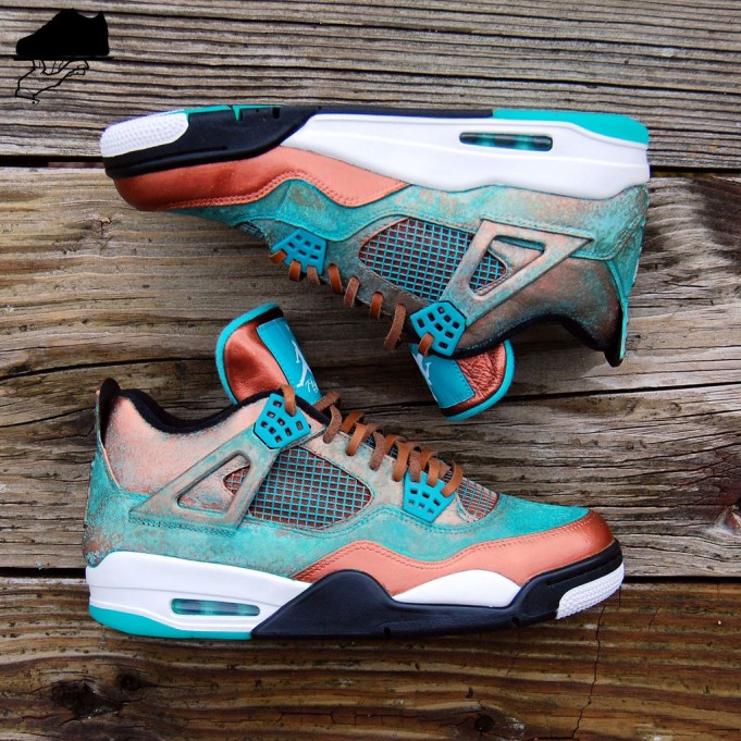 Air Jordan 4 "Patina" Custom by GourmetKickz | SBD