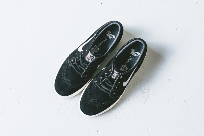 Nike SB Zoom Stefan Janoski "Black/Gold Wingtip" | SBD