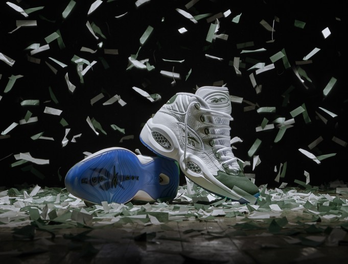 Reebok Question Mid Green Fifteen - Sneaker Bar Detroit