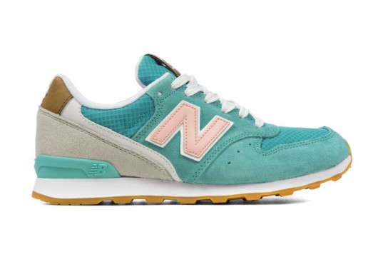 New Balance 696 Aqua Pink - Sneaker Bar Detroit