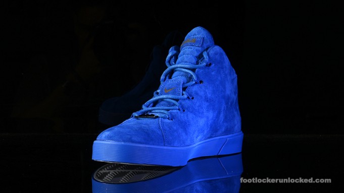 Nike LeBron 12 Lifestyle Blue Suede Game Royal - Sneaker Bar Detroit