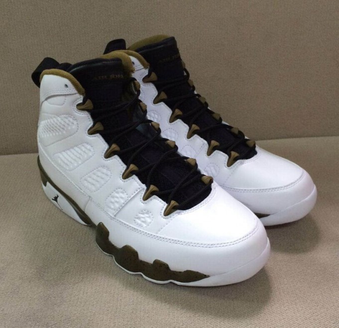 Air Jordan 9 Militia Green Copper Statue - Sneaker Bar Detroit