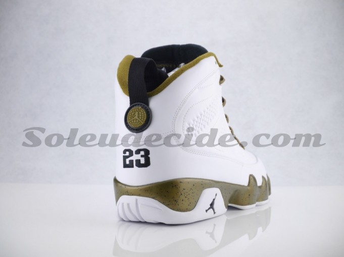 Air Jordan 9 Militia Green Copper Statue - Sneaker Bar Detroit
