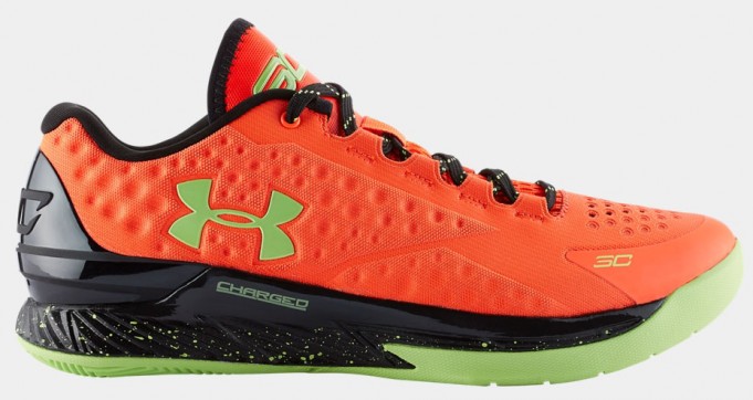 Under Armour Curry One Low Orange Black Green - Sneaker Bar Detroit