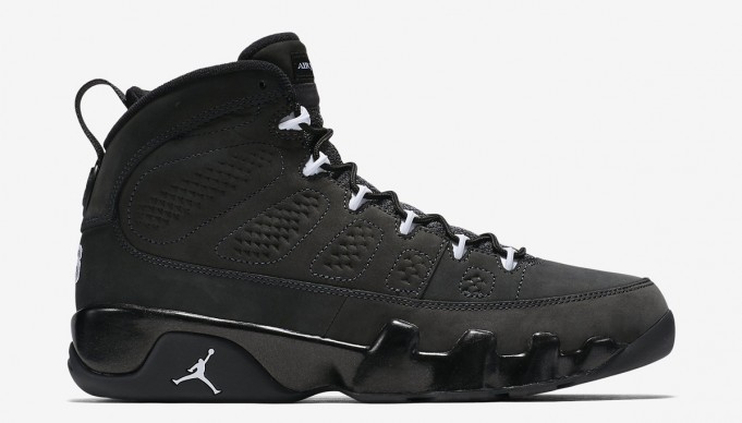 Air Jordan 9 Anthracite Black White - Sneaker Bar Detroit