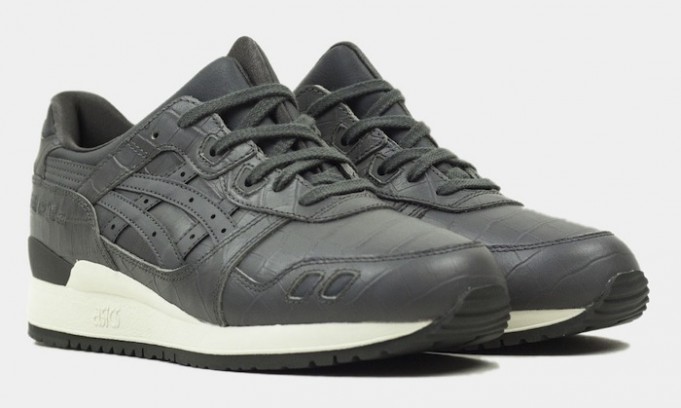 ASICS Gel Lyte III Grey Croc - Sneaker Bar Detroit