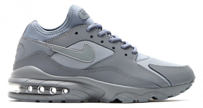 Nike Air Max 93 Tonal Blue Grey Black - Sneaker Bar Detroit