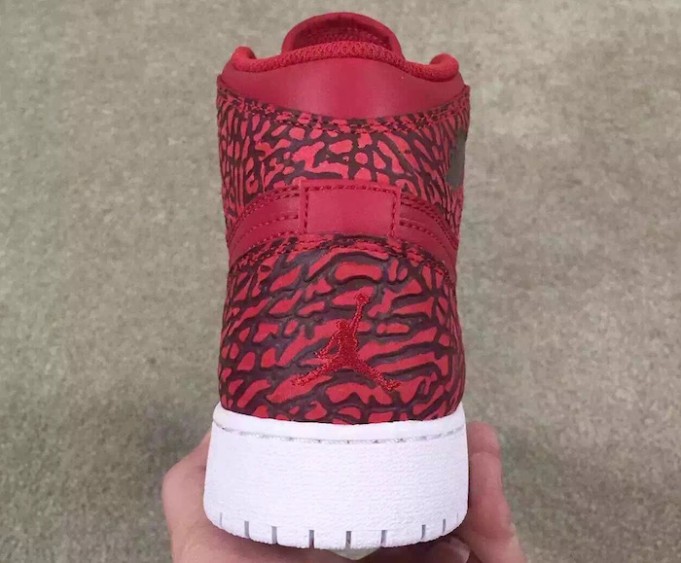 Air Jordan 1 Red Elephant Print - Sneaker Bar Detroit