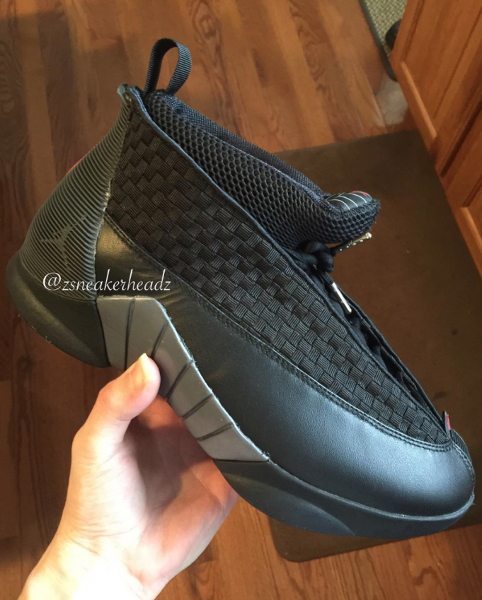 Air Jordan 15 Stealth Black Varsity Red 2017 - Sneaker Bar Detroit