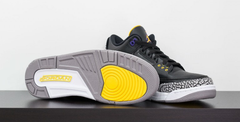 Kobe Air Jordan 3 8 Pack Lakers Release Date - Sneaker Bar Detroit