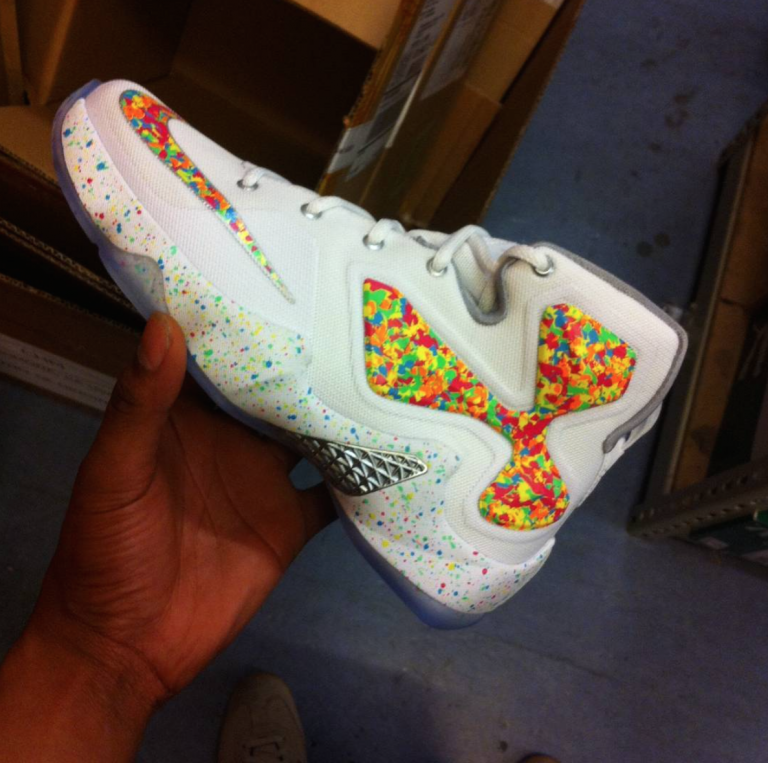 Nike LeBron 13 GS Fruity Pebbles - Sneaker Bar Detroit