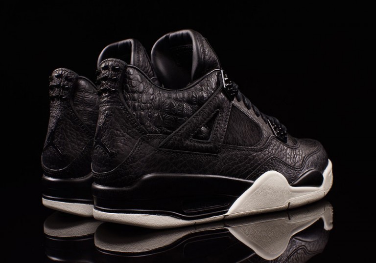 Air Jordan 4 Premium Black Release Date - Sneaker Bar Detroit