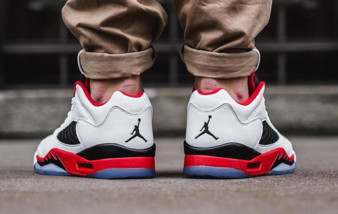 Air Jordan 5 Low Fire Red 2016 - Sneaker Bar Detroit