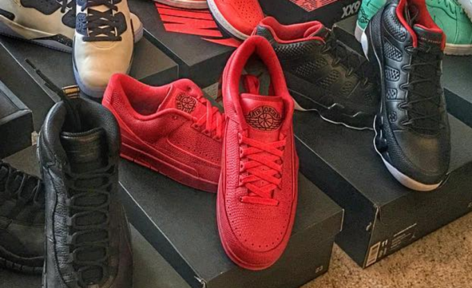 Air Jordan 2 Low Red - Sneaker Bar Detroit