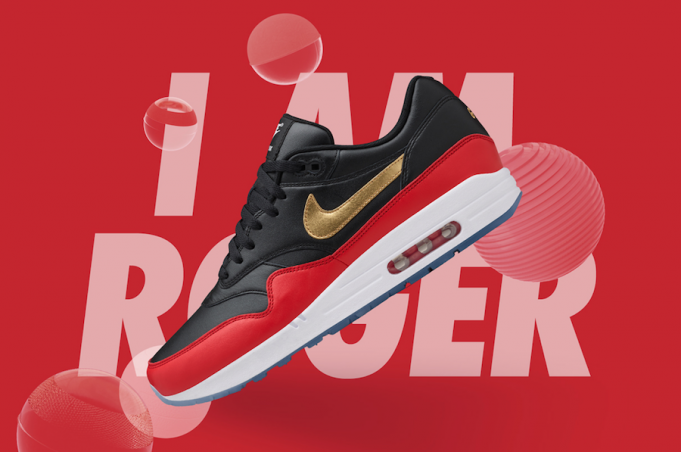 Roger Federer Sanya Richards Ross Nike Air Force 1 - Sneaker Bar Detroit