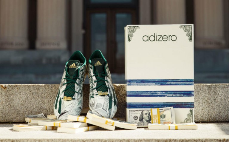 Snoop Dogg Money adidas Cleats - Sneaker Bar Detroit