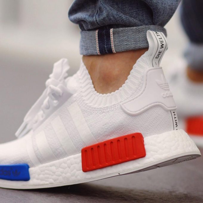 adidas NMD Runner PK White Red Blue - Sneaker Bar Detroit