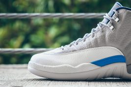 Air Jordan 12 Grey University Blue Release Date - Sneaker Bar Detroit