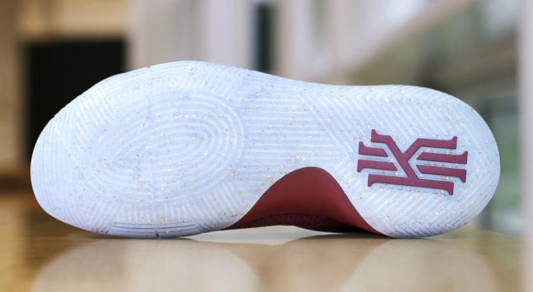 Nike Kyrie 2 Red Velvet Gold Finals PE - Sneaker Bar Detroit