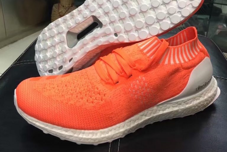 Orange adidas Ultra Boost Uncaged Sample - Sneaker Bar Detroit