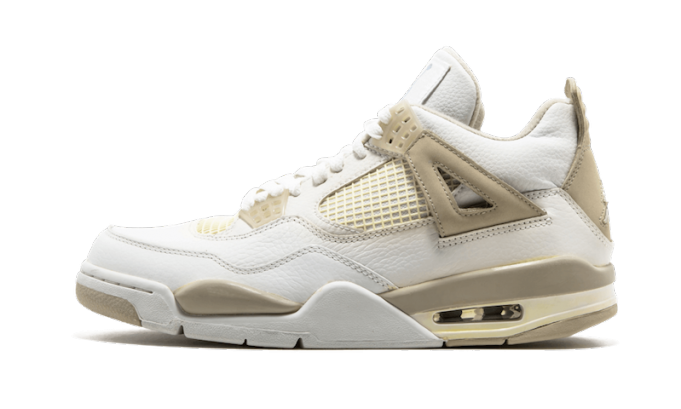 Air Jordan 4 Linen 2006 White Boarder Blue Sand - Sneaker Bar Detroit