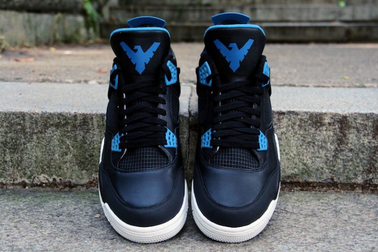 Air Jordan 4 Nightwing Custom - Sneaker Bar Detroit