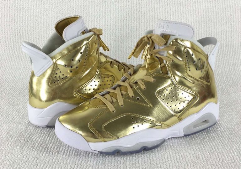 Air Jordan 6 Pinnacle Metallic Gold Release Date - SBD