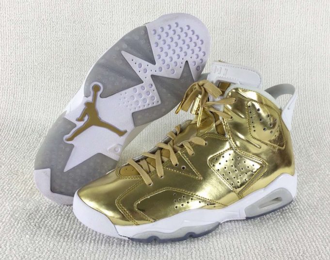Air Jordan 6 Pinnacle Metallic Gold Release Date - SBD