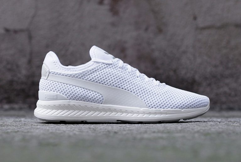 PUMA Ignite Sock Knit Triple White - Sneaker Bar Detroit