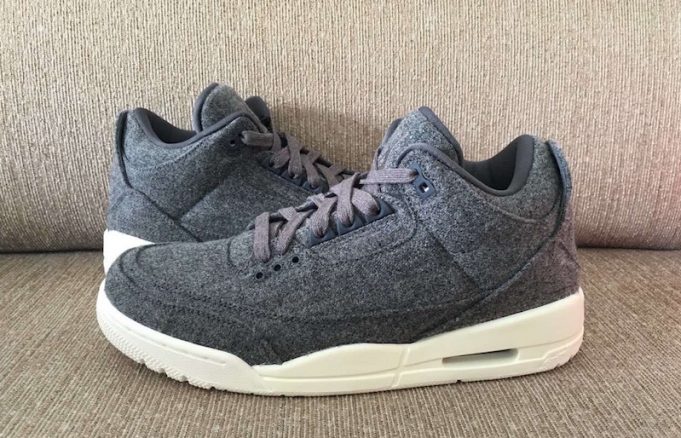 Air Jordan 3 Wool Dark Grey Release Date - Sneaker Bar Detroit