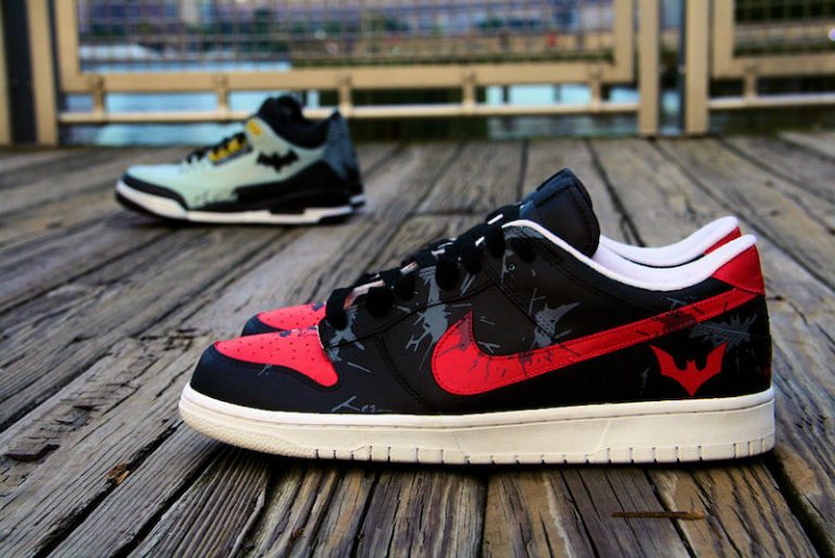 Nike Dunk Low Batman Beyond Custom - Sneaker Bar Detroit