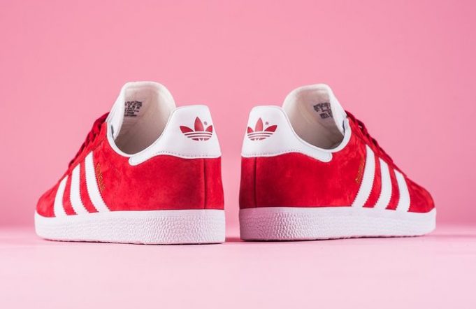 adidas Gazelle Power Red White Gold - Sneaker Bar Detroit