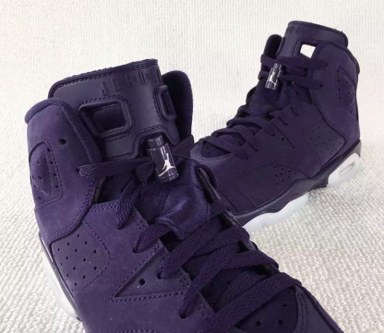 Air Jordan 6 GS Dark Purple Suede 543390-509 - Sneaker Bar Detroit