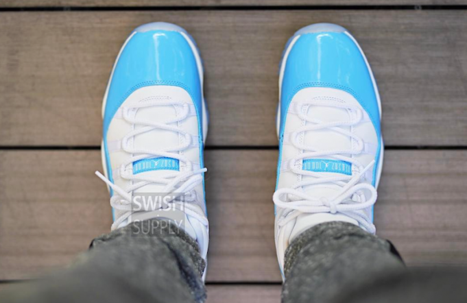 Air Jordan 11 Low Columbia Blue 2017 Release Date - Sneaker Bar Detroit