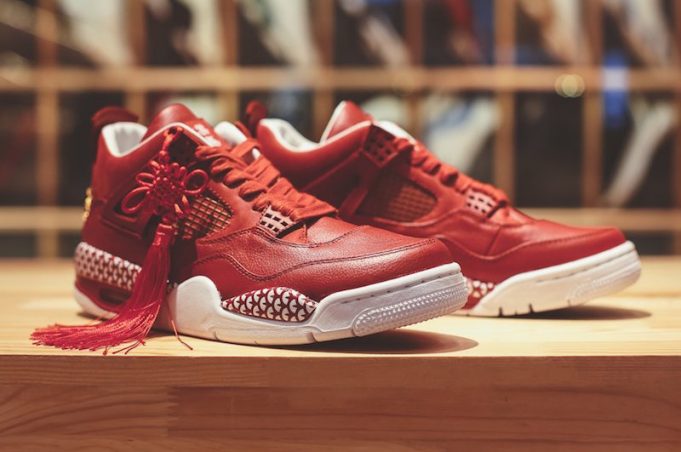 Air Jordan 4 Chinese New Year Custom - Sneaker Bar Detroit