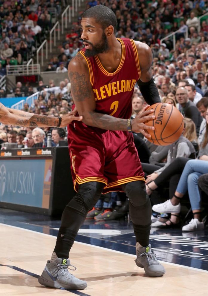 Nike Kyrie 3 Wolf Grey Volt PE - Sneaker Bar Detroit