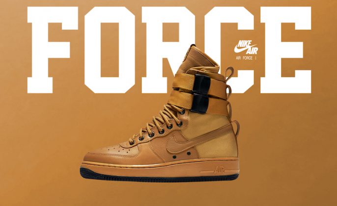 Nike SF AF1 Wheat 857872-700 Release Date - Sneaker Bar Detroit