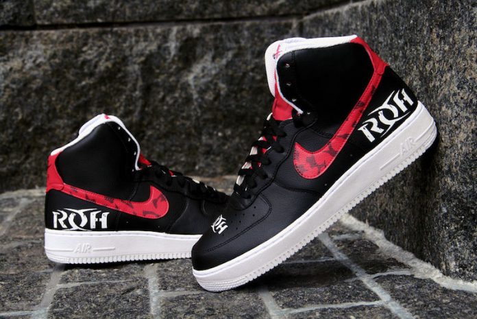 Nike Air Force 1 High Ring Of Honor Custom - Sneaker Bar Detroit