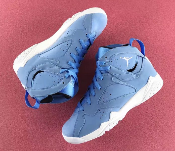Air Jordan 7 Pantone University Blue Release Date - Sneaker Bar Detroit