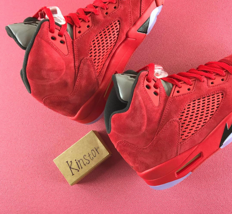 Air Jordan 5 Red Suede 136027-602 Release Date - Sneaker Bar Detroit