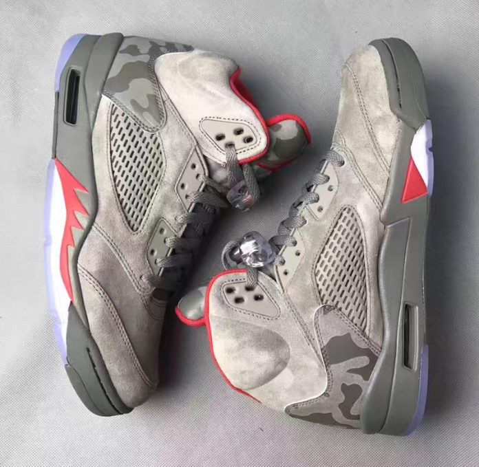 Air Jordan 5 Camo Release Date 136027-051 - Sneaker Bar Detroit