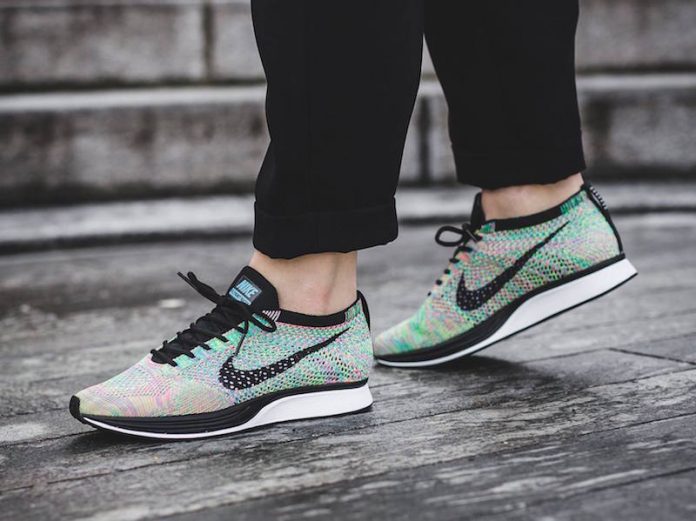 Multicolor Nike Flyknit Racer 2017 Release Date - Sneaker Bar Detroit