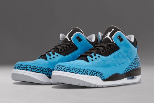 Air Jordan 3 Powder Blue 136064-406 2014 Release - Sneaker Bar Detroit