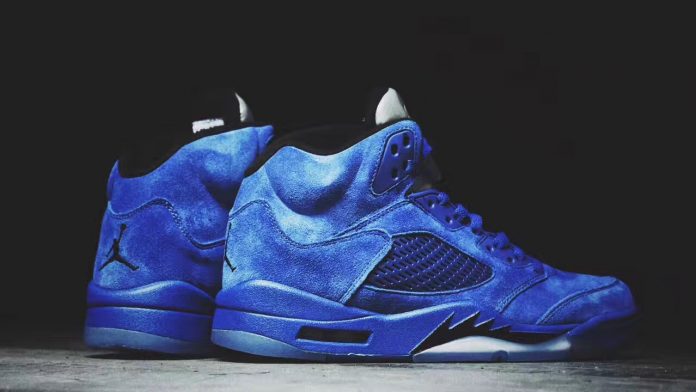 Air Jordan 5 Blue Suede Release Date - Sneaker Bar Detroit