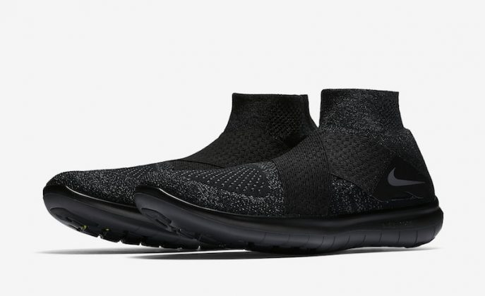 Nike Free RN Motion Flyknit 2017 Triple Black - Sneaker Bar Detroit