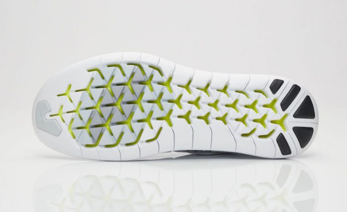 Nike Free Run Motion Flyknit 2 Triple White - Sneaker Bar Detroit