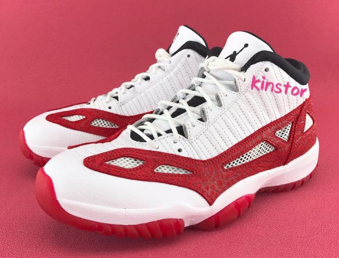 Air Jordan 11 Low IE Fire Red 2017 Release Date - Sneaker Bar Detroit