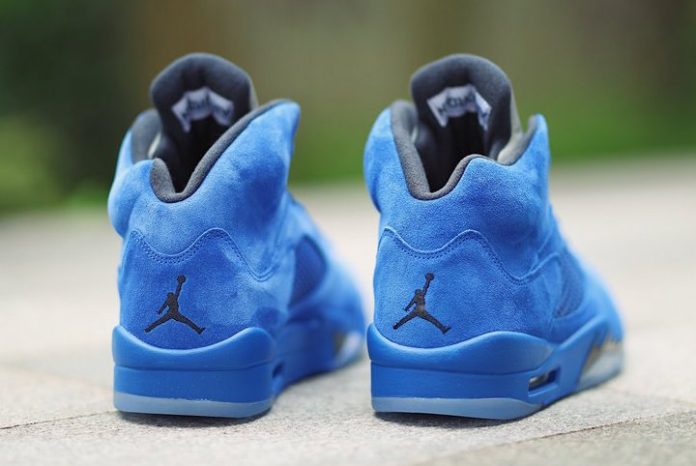 Air Jordan 5 Blue Suede Release Date - Sneaker Bar Detroit